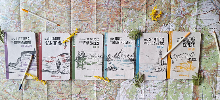 La nouvelle collection de carnets de randonnée de la FFRandonnée - Mon GR®