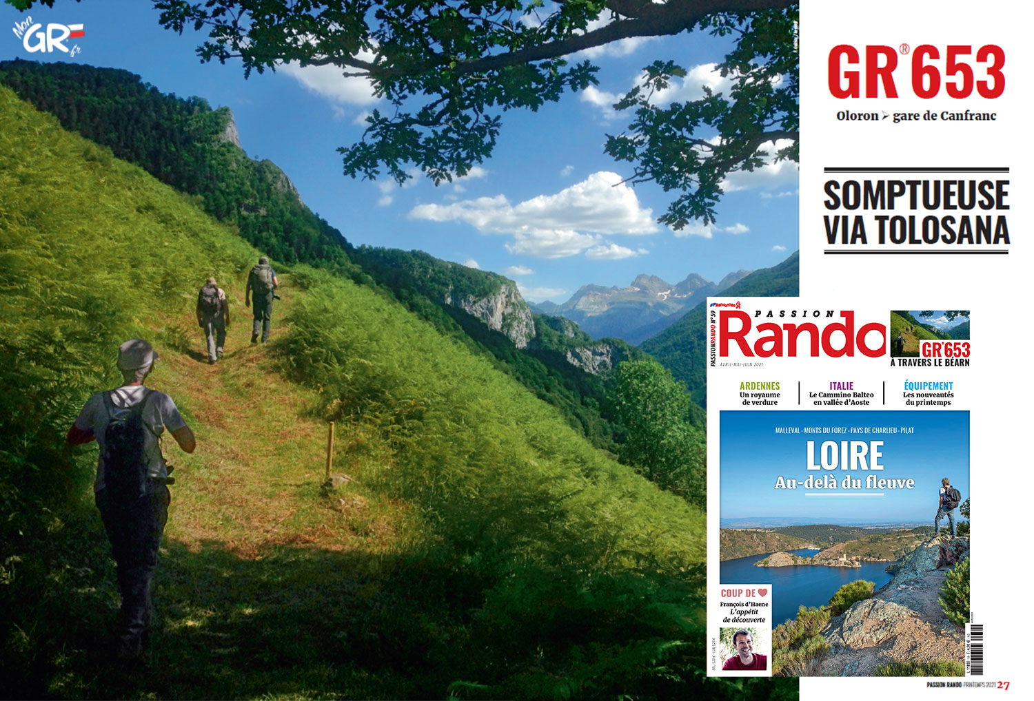 Passion Rando 59 : GR® 653, à travers le Béarn - Mon GR®