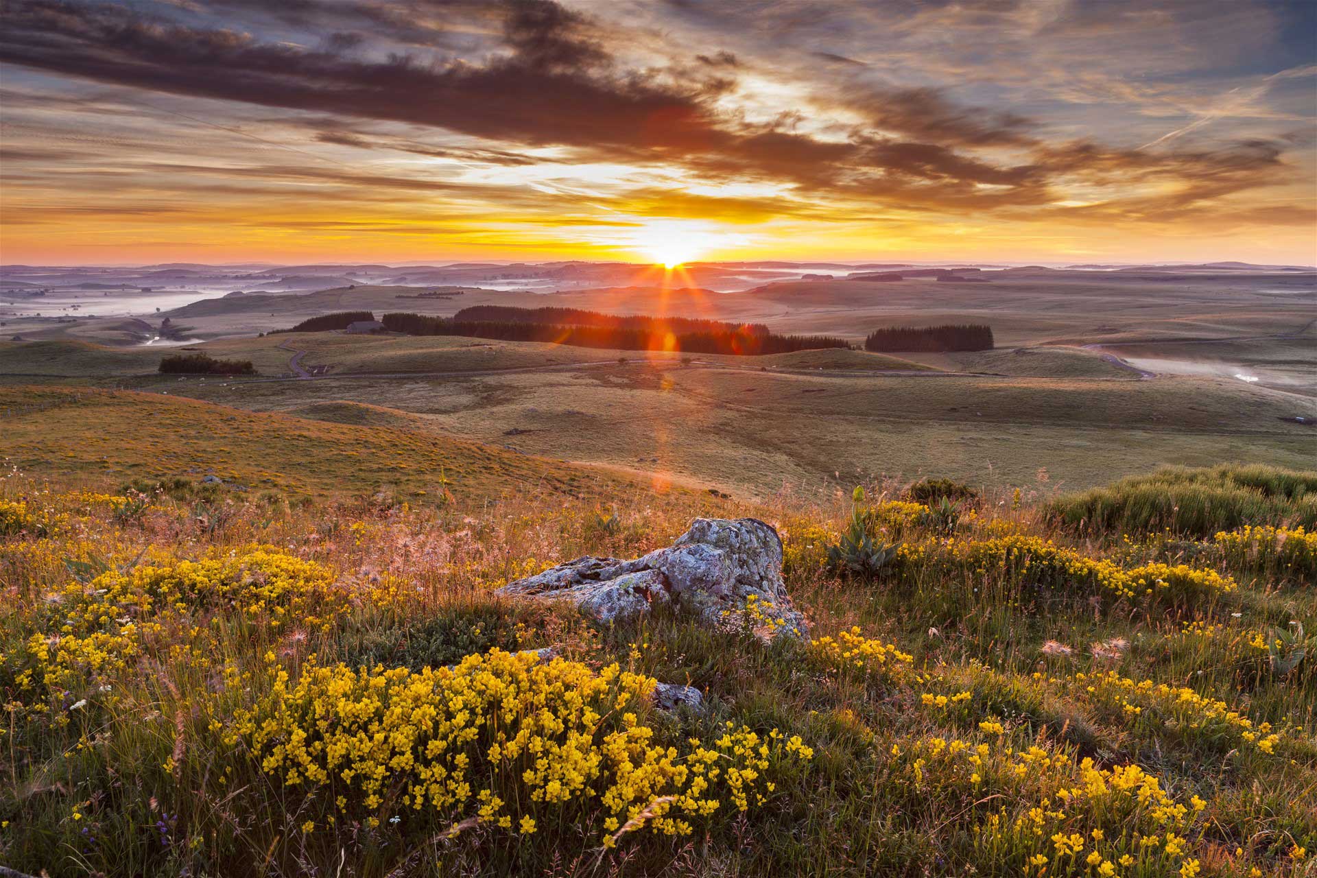 Tour des Monts d'Aubrac - Un GR® de Pays au cœur de l'Auvergne - Mon GR®