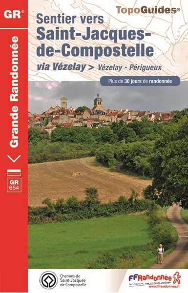 GR® 654 : le chemin vers Saint-Jacques-de-Compostelle via Vézelay - Mon GR®